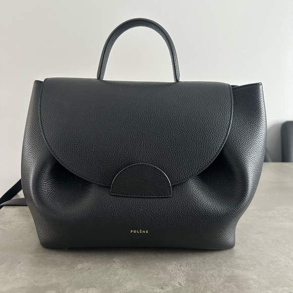 Polene | Bags | Polene Black Shoulder And Cross Body Bag Basically ...